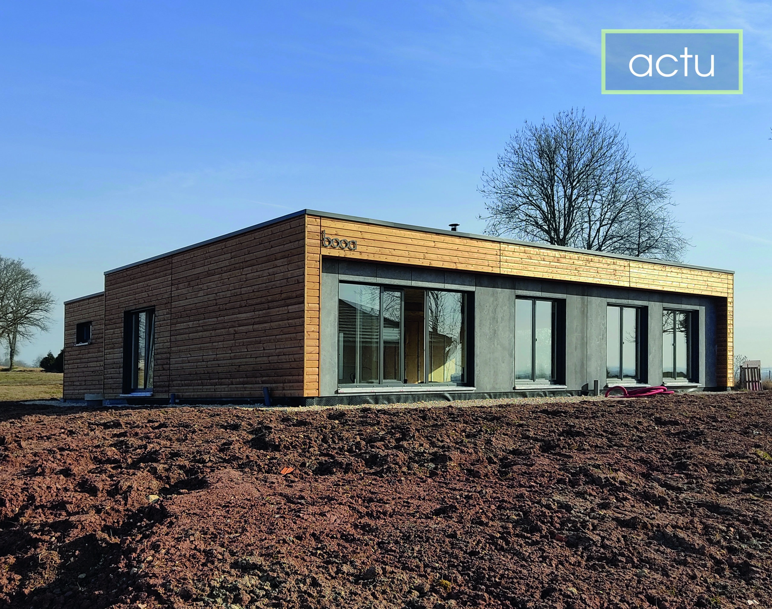 Nouvelle maison booa en Haute-Saône - maisons booa