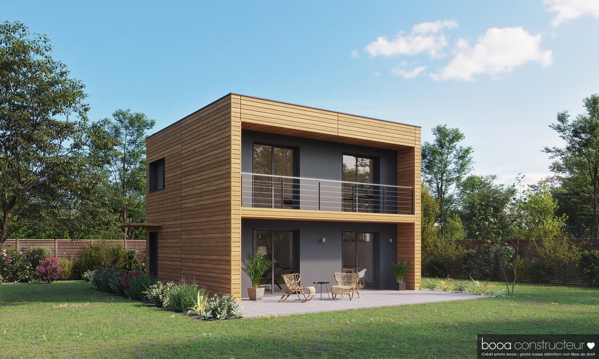 Terrain + maison à URY (77) - Maisons booa